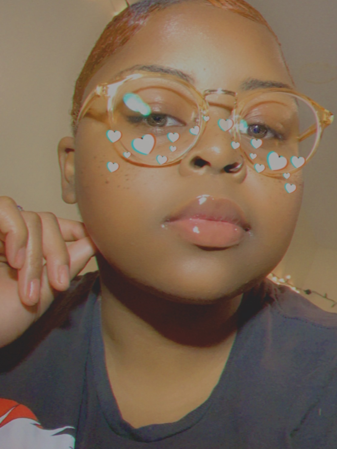 Chillax Round Clear Melon Glasses for Women | Eyebuydirect