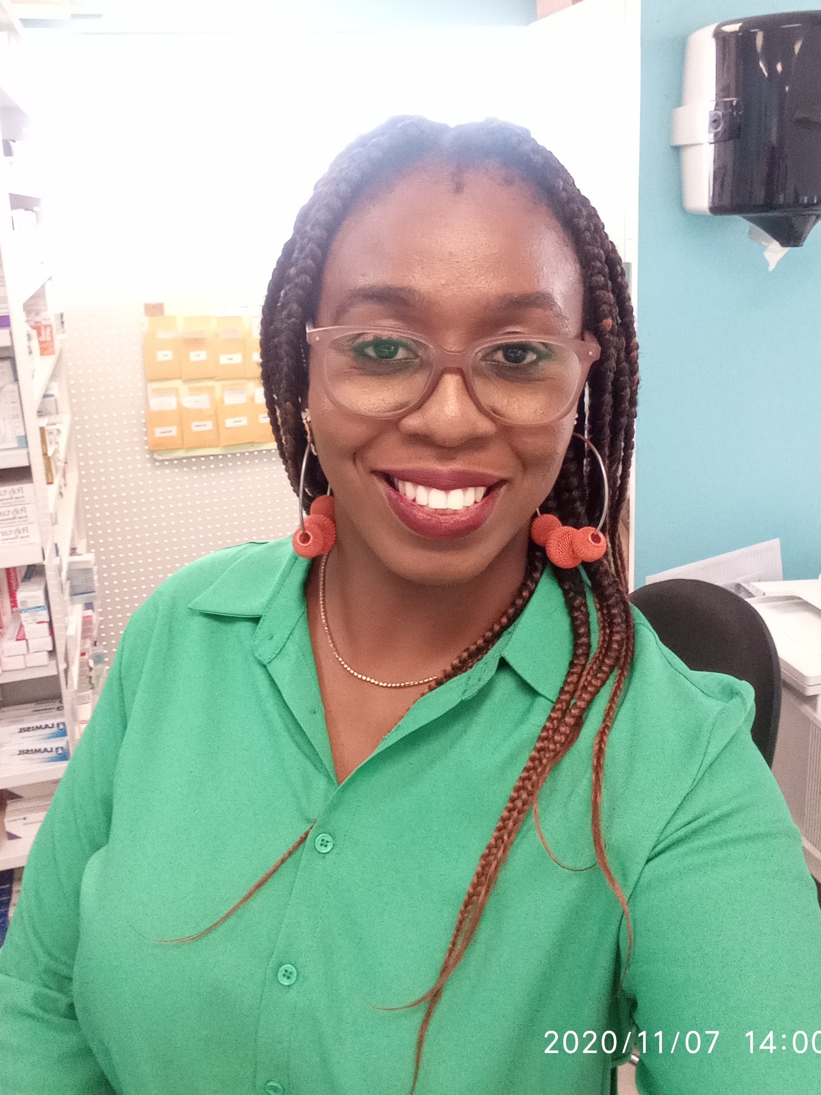 Escape Rectangle Matte Pink Glasses for Women | Eyebuydirect