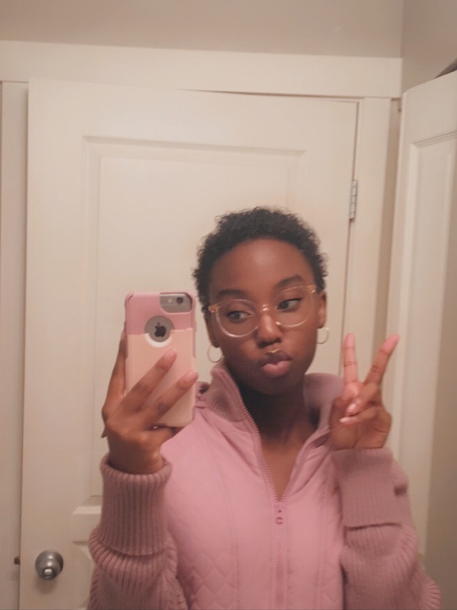 Nala Cat Eye Clear Pink Glasses for Women | Eyebuydirect Canada