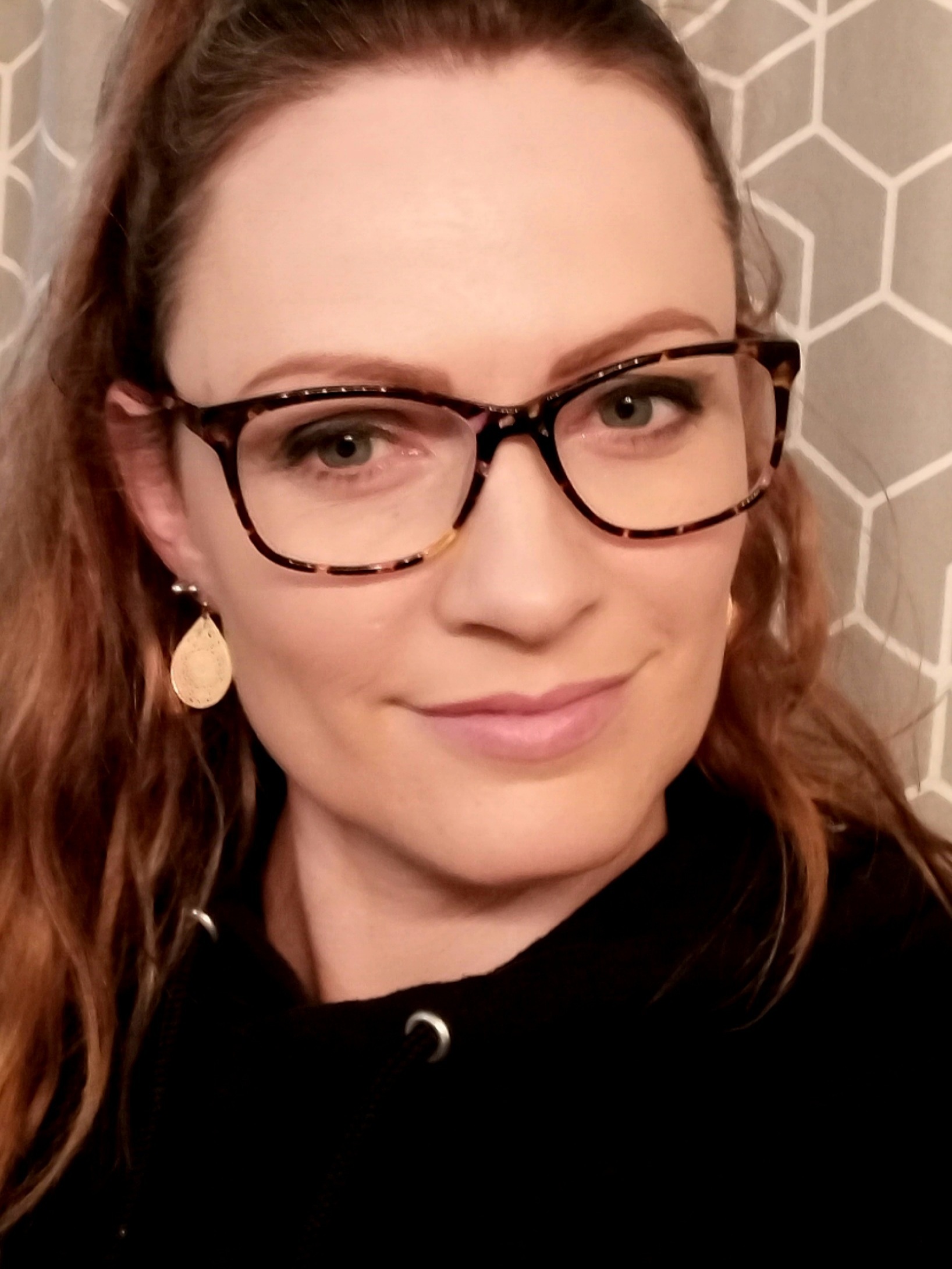 Annett Rectangle Floral Full Rim Eyeglasses | Eyebuydirect