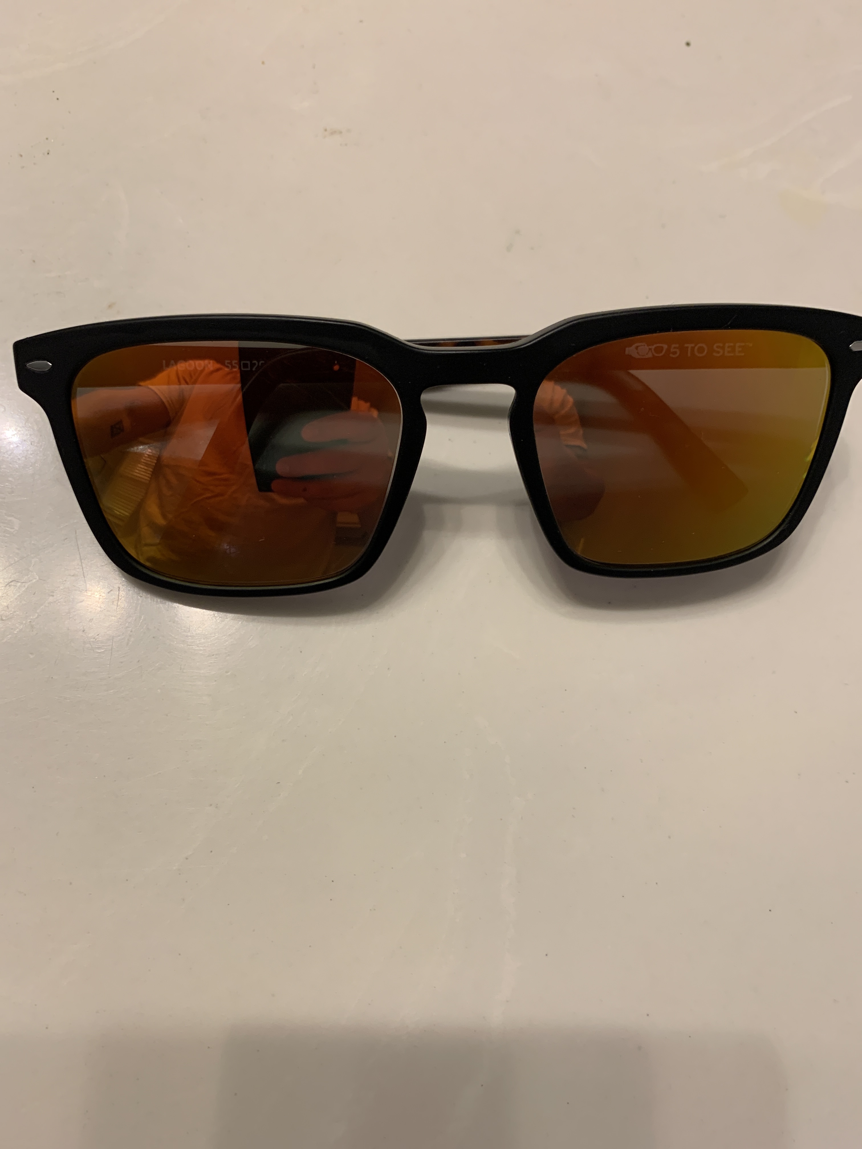 Lagoon - Rectangle Basalt & Warm Tortoise Frame Prescription Sunglasses ...