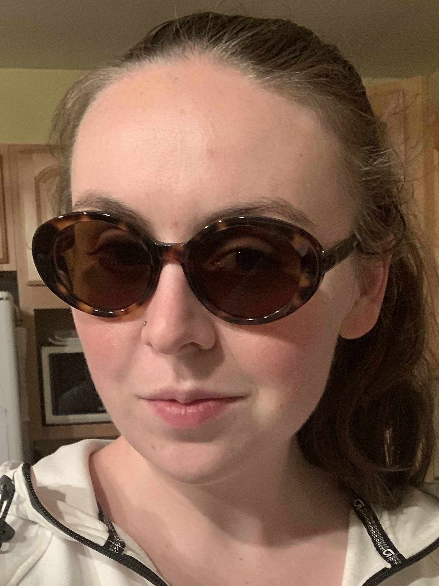 Bree Oval Clear Beige Glasses for Women | Eyebuydirect