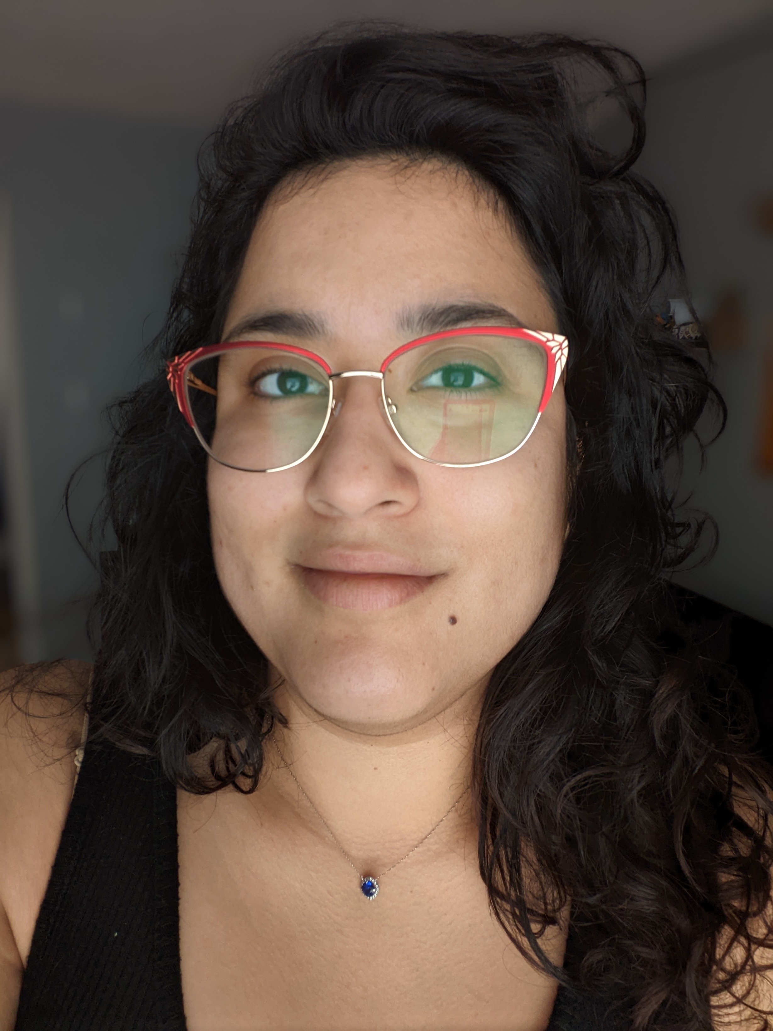 Ines Cat Eye Black Gold Glasses for Women | Eyebuydirect