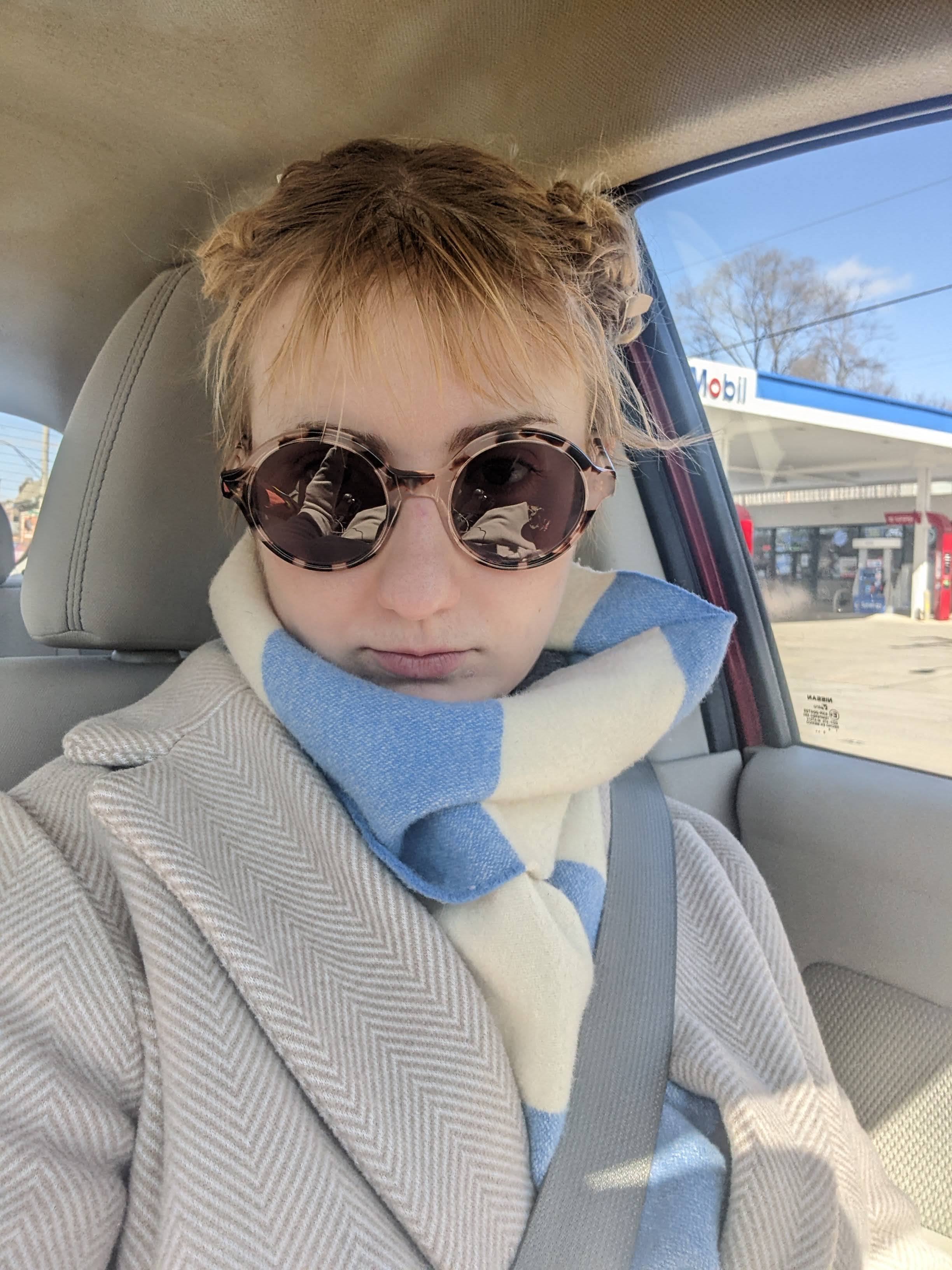 Groove Round Ivory Tortoise Glasses for Women | Eyebuydirect