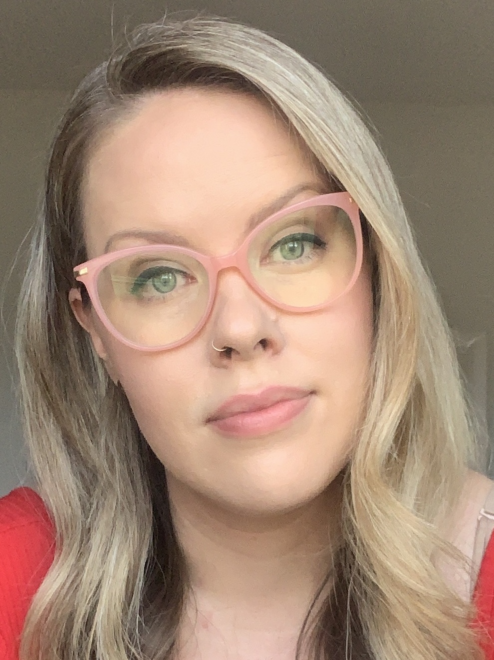 Attitude Cat Eye Clear Melon Glasses for Women | Eyebuydirect