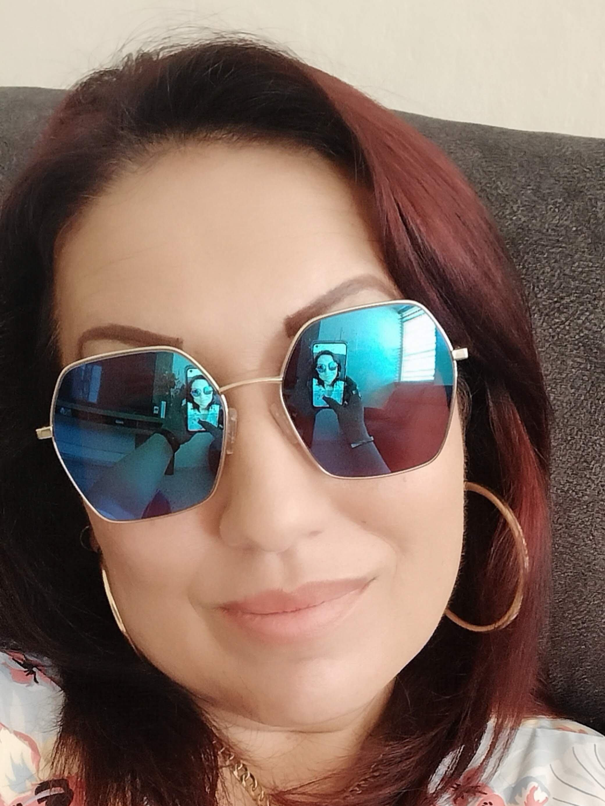 Elixir Geometric Gold Full Rim Eyeglasses | Eyebuydirect