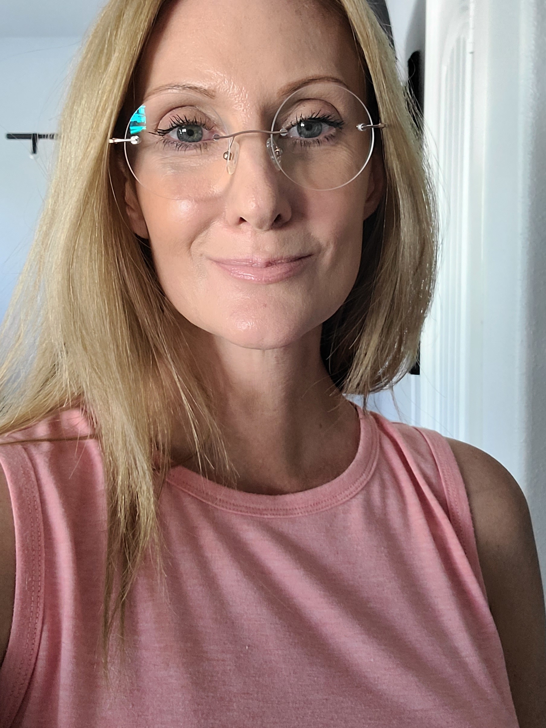 Altus Round Rose Gold Rimless Eyeglasses | Eyebuydirect Canada