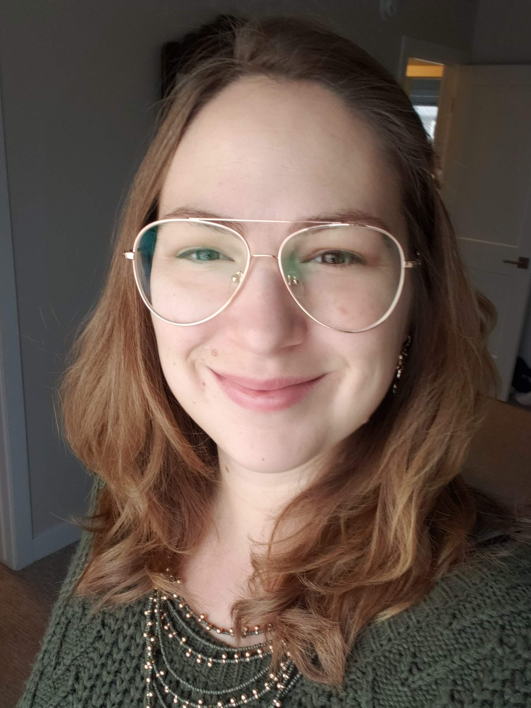 Aesthetic Aviator Gold Glasses for Women | Eyebuydirect Canada