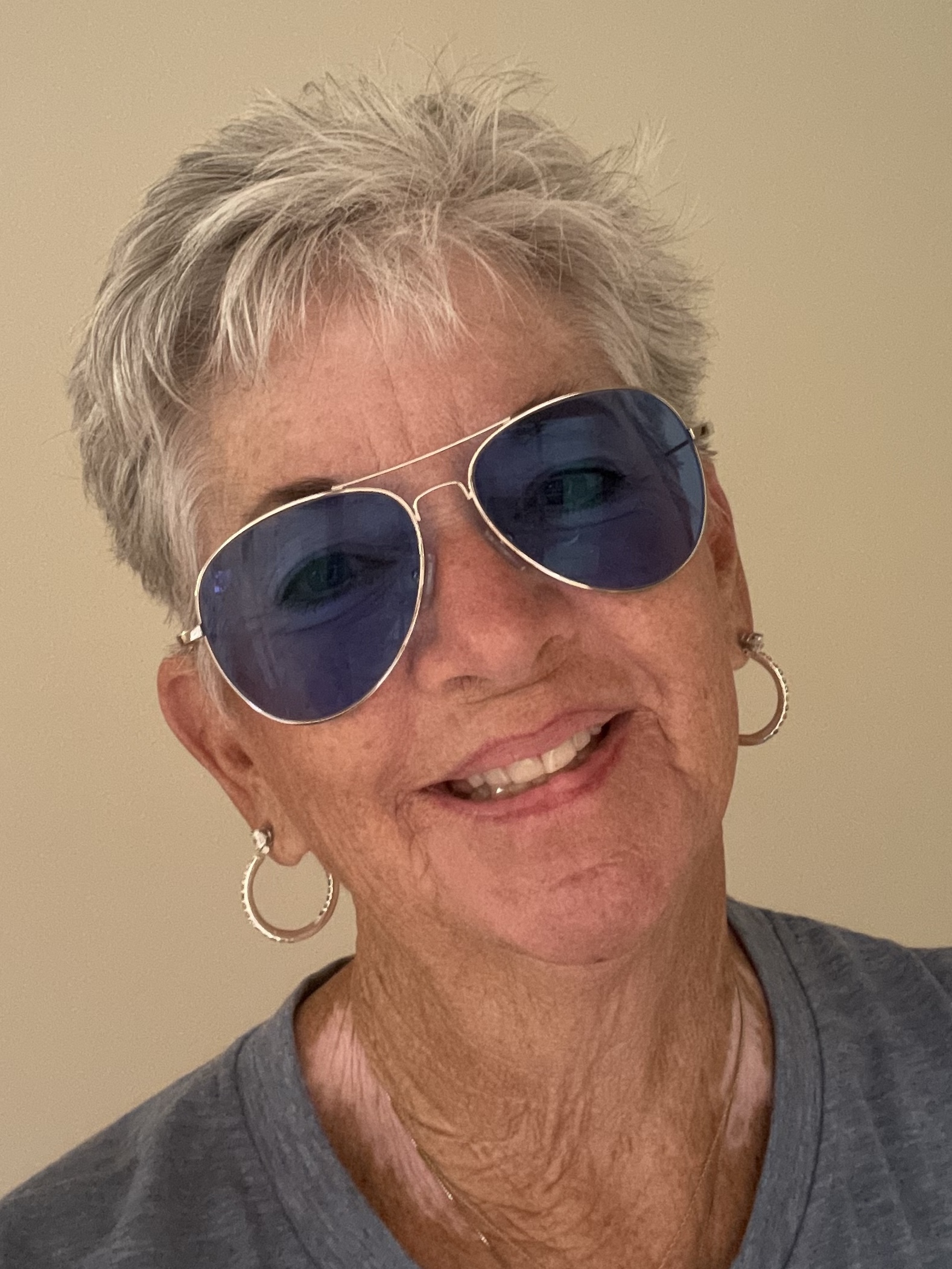 Good Vibrations - Aviator Silver Frame Prescription Sunglasses ...
