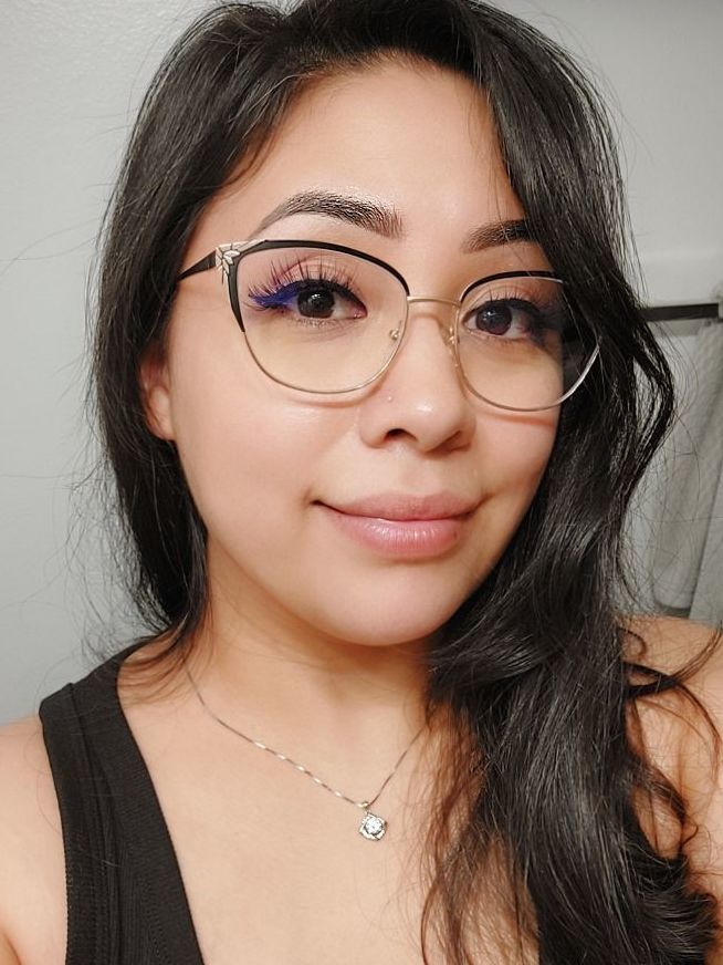 Ines Cat Eye Black Gold Glasses for Women | Eyebuydirect