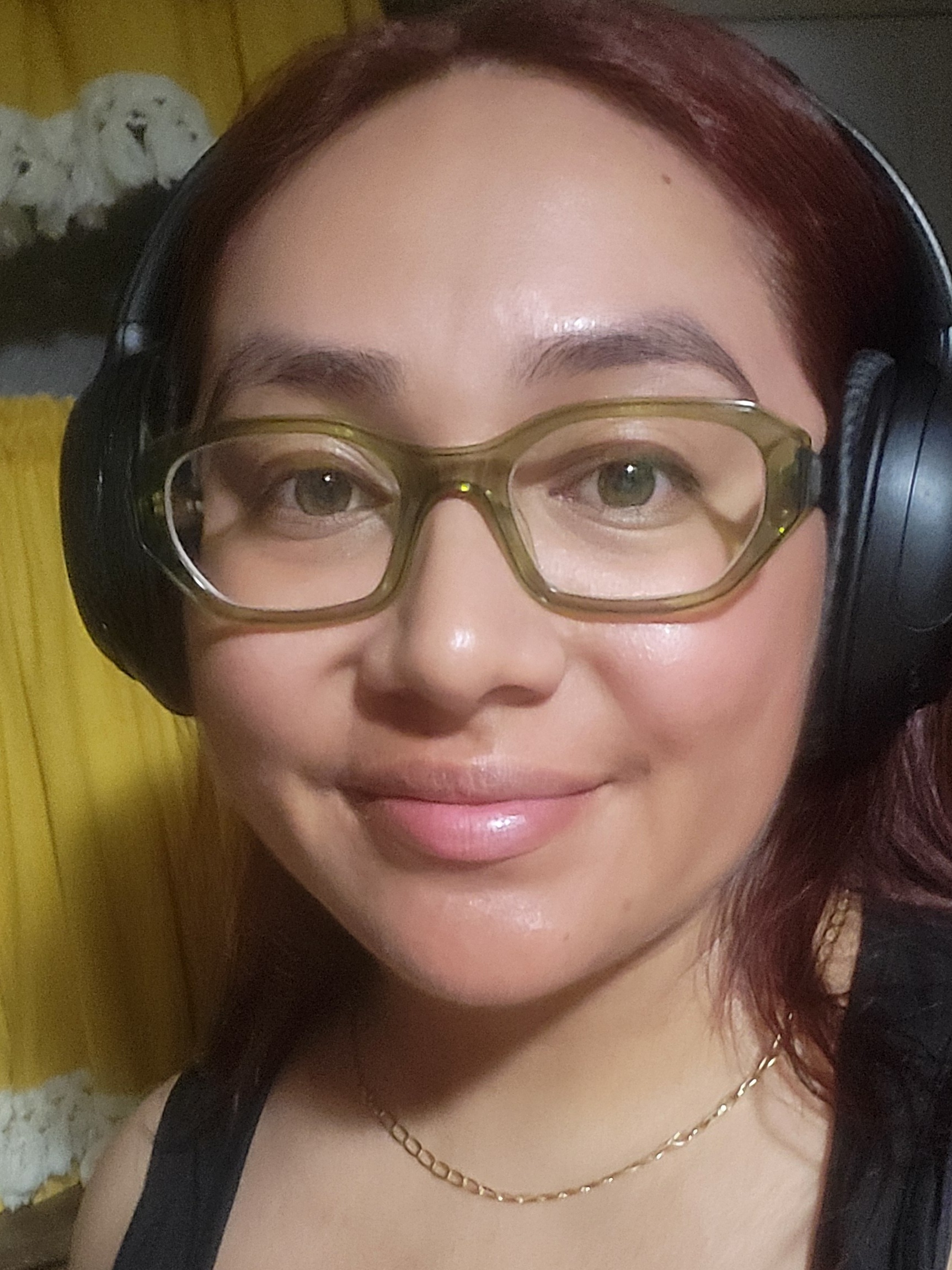 Nina Rectangle Crystal Olive Green Full Rim Eyeglasses | Eyebuydirect