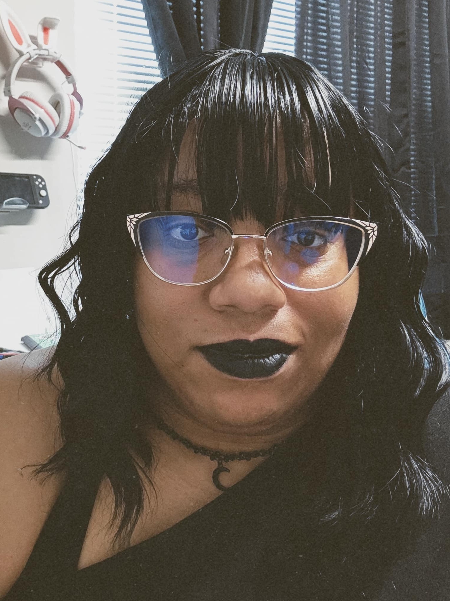 Ines Cat Eye Black Gold Glasses for Women | Eyebuydirect Canada